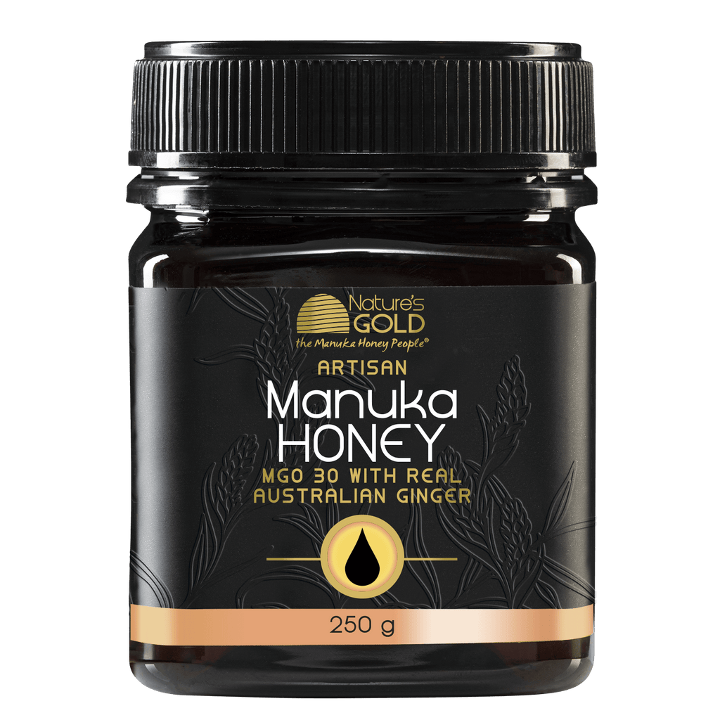 Manuka Honey with Ginger - 250 g – Natures Gold